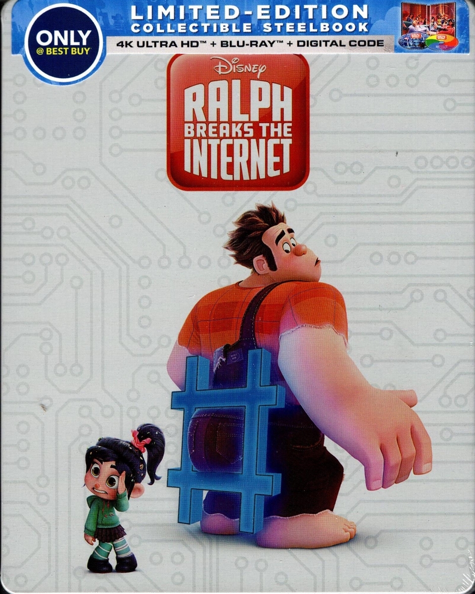 RALPH BREAKS THE INTERNET 4K Ultra HD, Blu-ray, DVD, & Digital HD ...