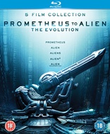 Prometheus to Alien: The Evolution Blu-ray: Alien, Aliens, Alien³, Alien: Resurrection ...