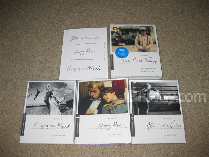 Wim Wenders: The Road Trilogy Blu-ray Release Date May 31, 2016 (DigiPack)